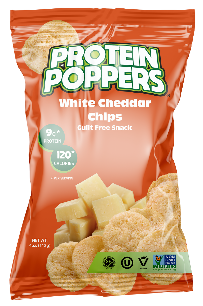 Protein Poppers White Cheddar 4 & 8 Packs – proteinpoppers